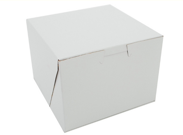 Bulk 5-1/2X5-1/2X4 4 White Cake Boxes - 250 Count – Bakers Authority