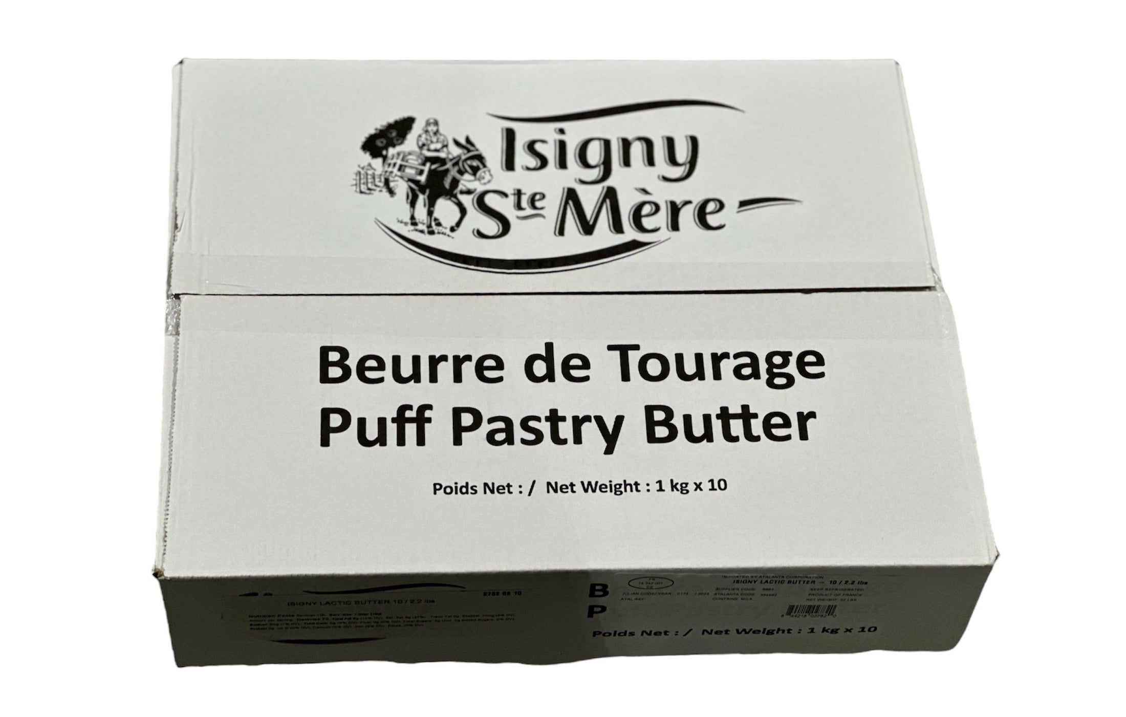 Unsalted Butter Sheets – 10 x 2.2lb for Baking & Pastry – Bakers Authority
