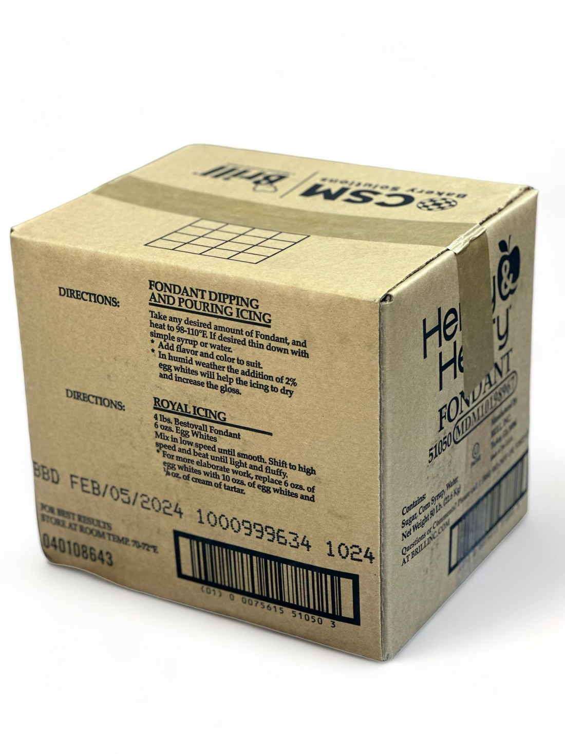 Bulk H&H Liquid Fondant 50 LB - Wholesale Pricing – Bakers Authority