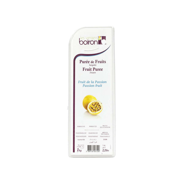 Bulk Frozen Passion Fruit Puree Boiron – Bakers Authority