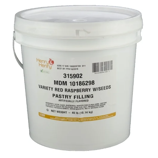 Bulk 40 lb Red Raspberry Filling at Wholesale Pricing – Bakers Authority