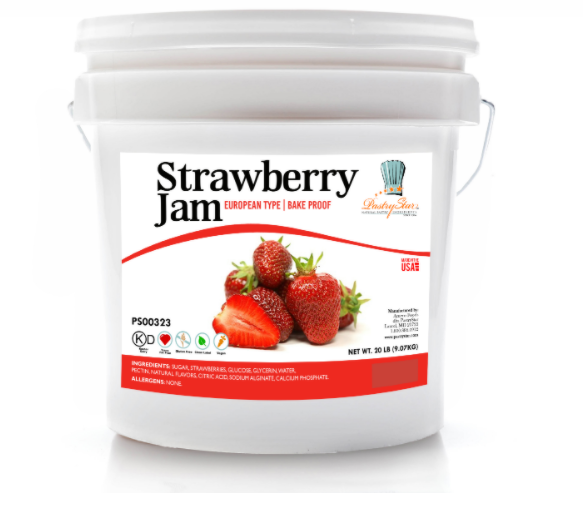 Bulk Strawberry Jam 20 LBS at Wholesale Prices – Bakers Authority