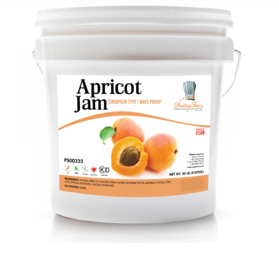 Bulk Apricot Jam 20 lbs at Wholesale Pricing – Bakers Authority