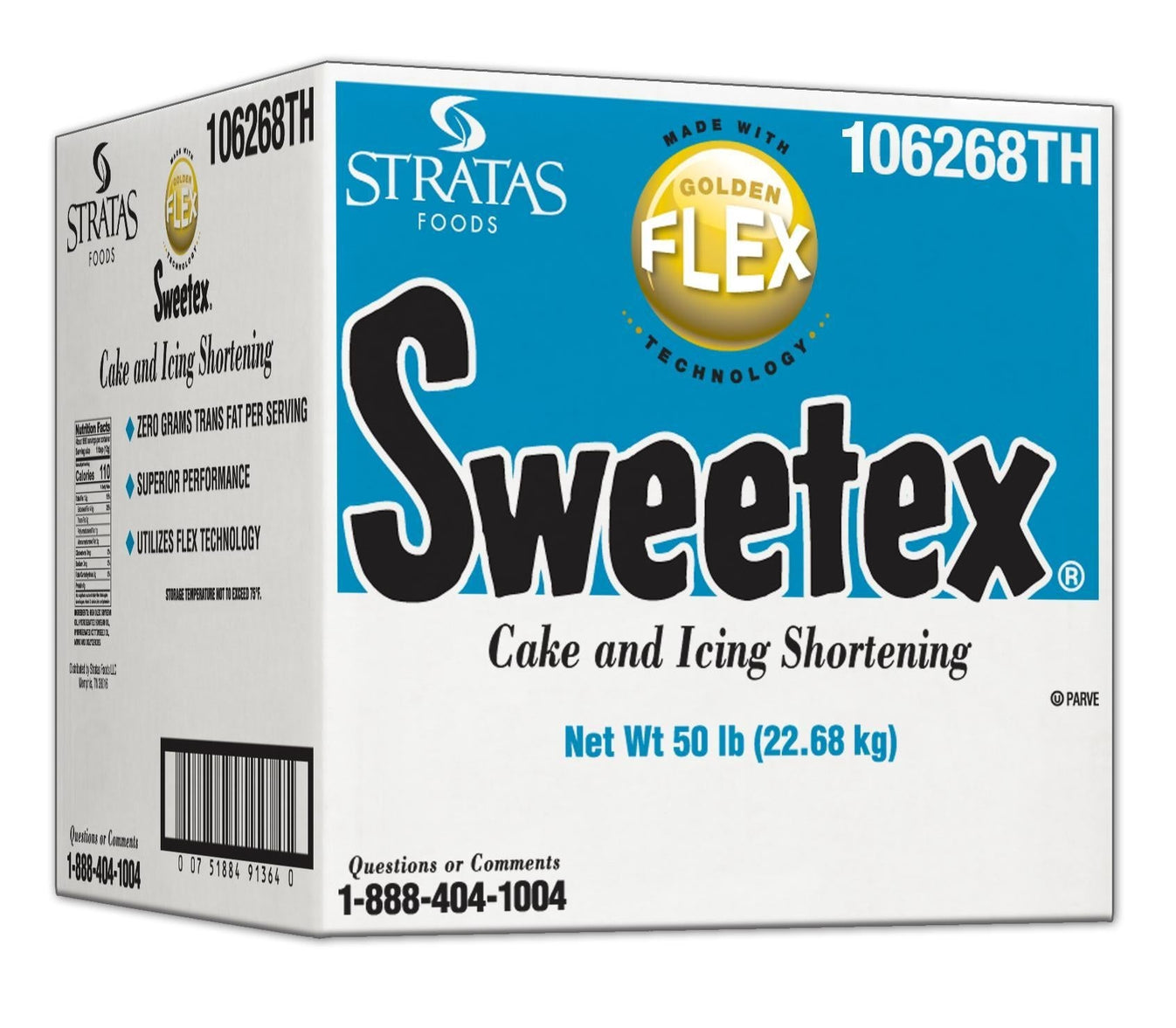 Bulk Sweetex Golden Flex Cake and Icing Shortening - Wholesale Pricing ...