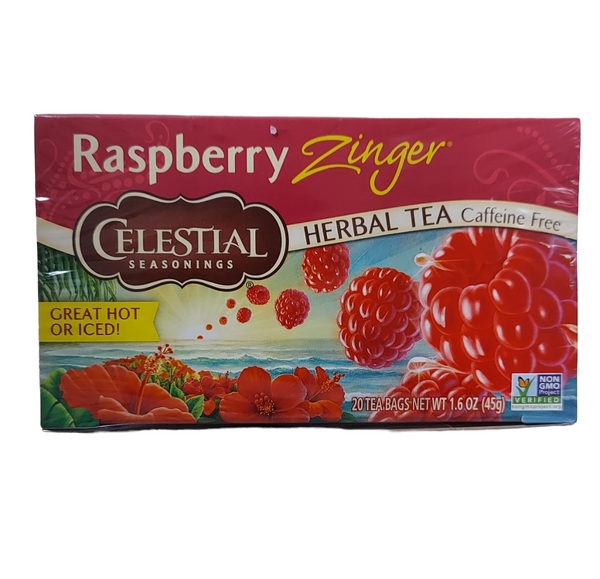 Celestial Seasonings Red Zinger Herbal Tea – Bakers Authority