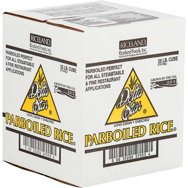 Bulk Parboiled White Rice (25 LB) - Wholesale Pricing – Bakers Authority