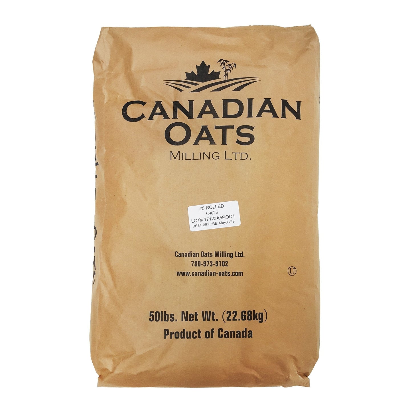 Regular Rolled Oats - 5 lb or 50 lb in Bulk – Bakers Authority