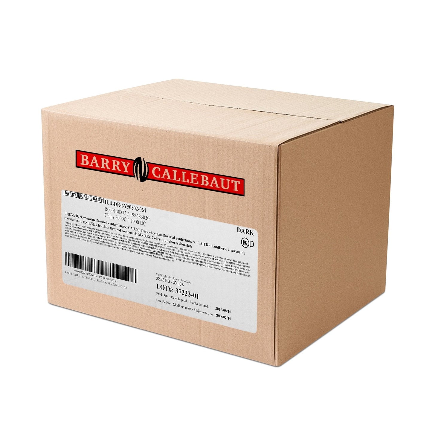 Bulk Dark Chocolate Flavored Confectionery Chips 50 lbs – Bakers Authority