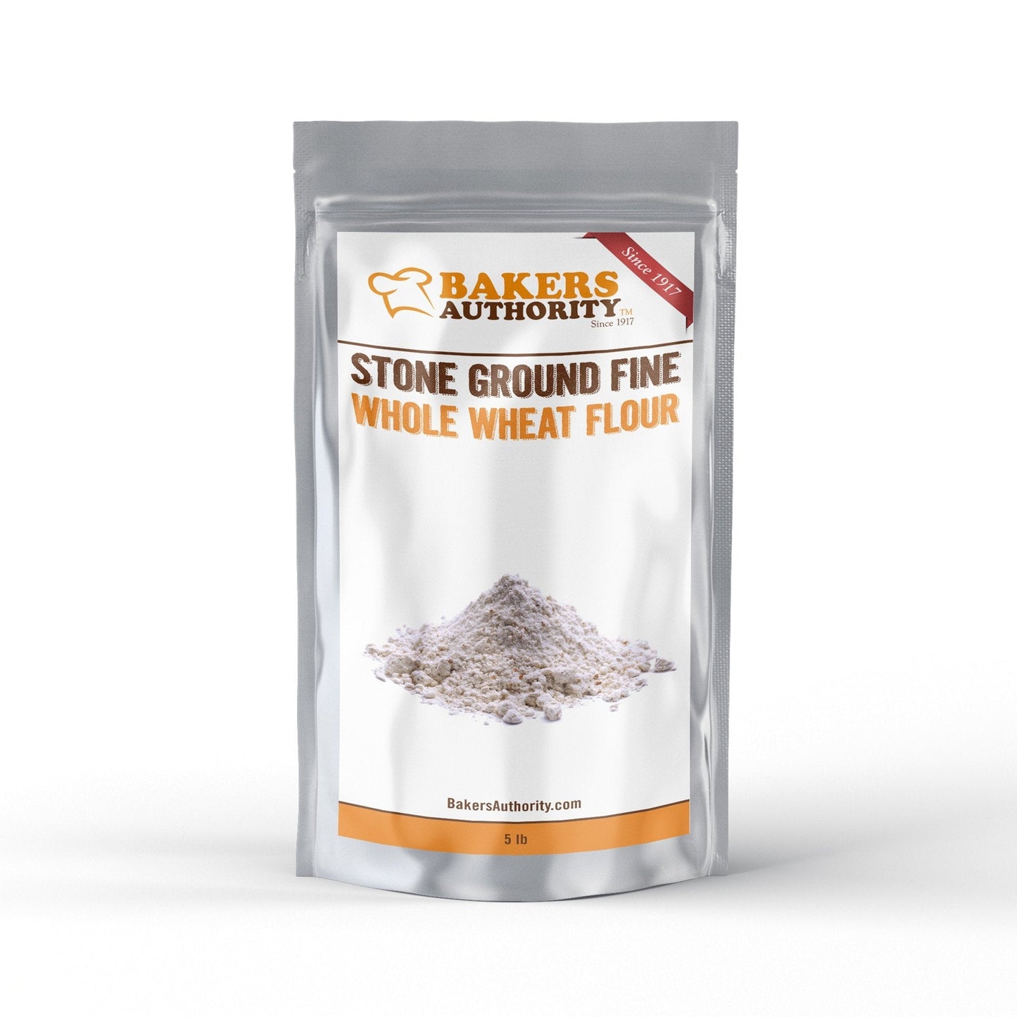 Stone Ground Fine Whole Wheat Flour - 5 lb in Bulk or Wholesale ...