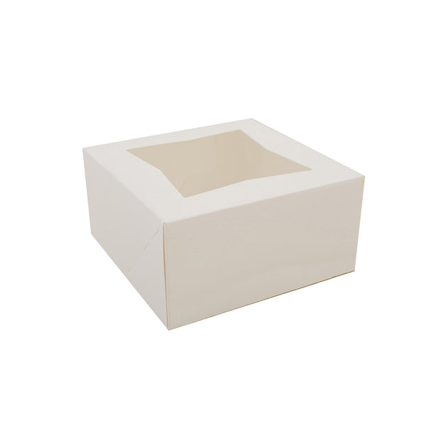 Window Bakery Boxes - 6" to 12" - Bulk 100 to 200 Ct – Bakers Authority