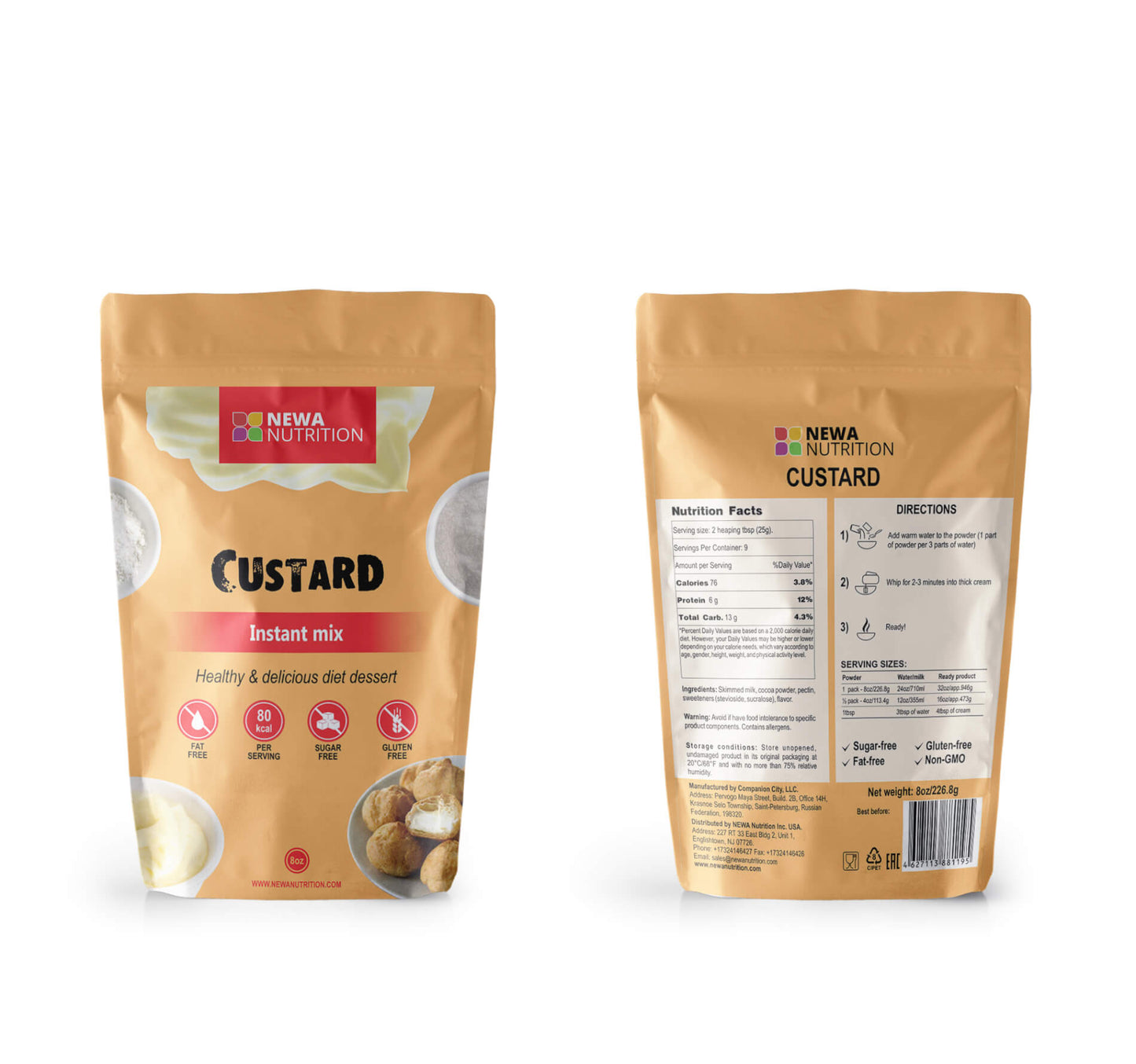 Bulk Custard Mix - Wholesale Pricing – Bakers Authority